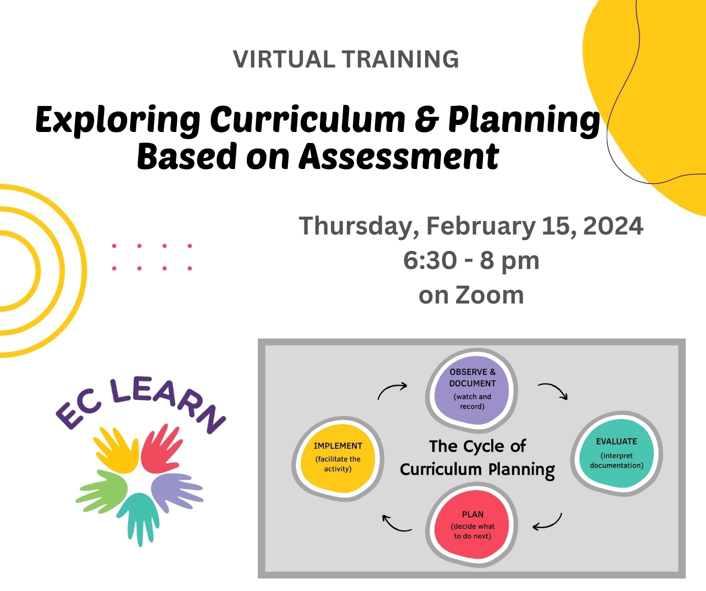 Early Childhood Education | Training For Educators | EC LEARN