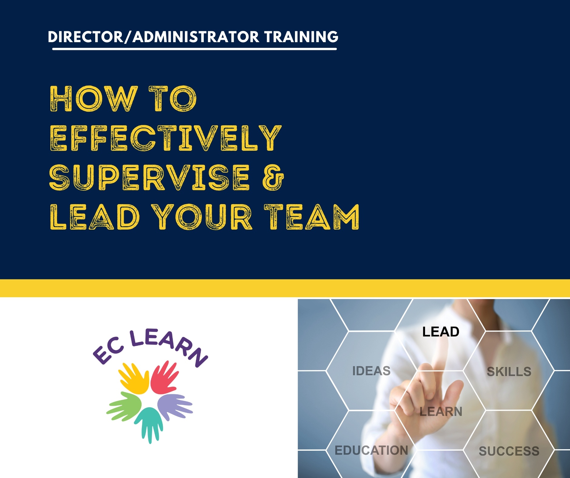 Early Childhood Education | Training For Educators | EC LEARN